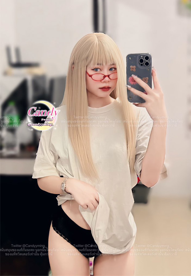 เปิดวาร์ป น้อง Candy Onlyfans เน็ตไอดอล งานดีขาวอมชมพู เร้าใจสุดๆ